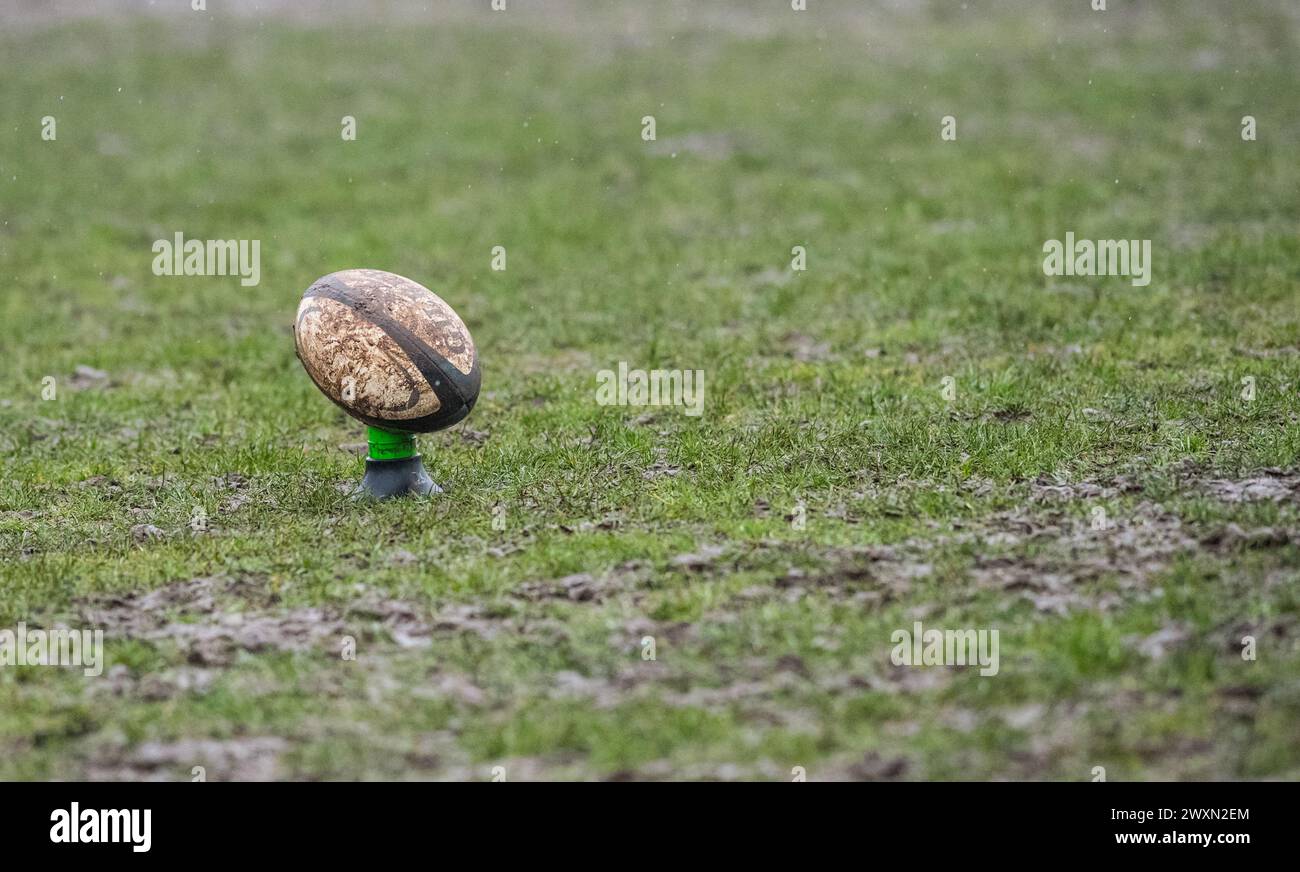 Raining at football hi-res stock photography and images - Alamy