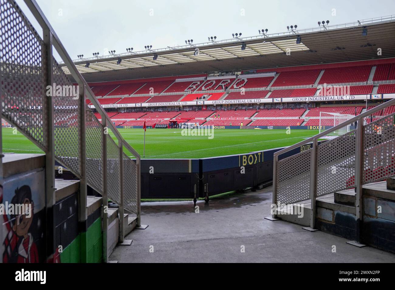 Football boro general view hi-res stock photography and images - Alamy
