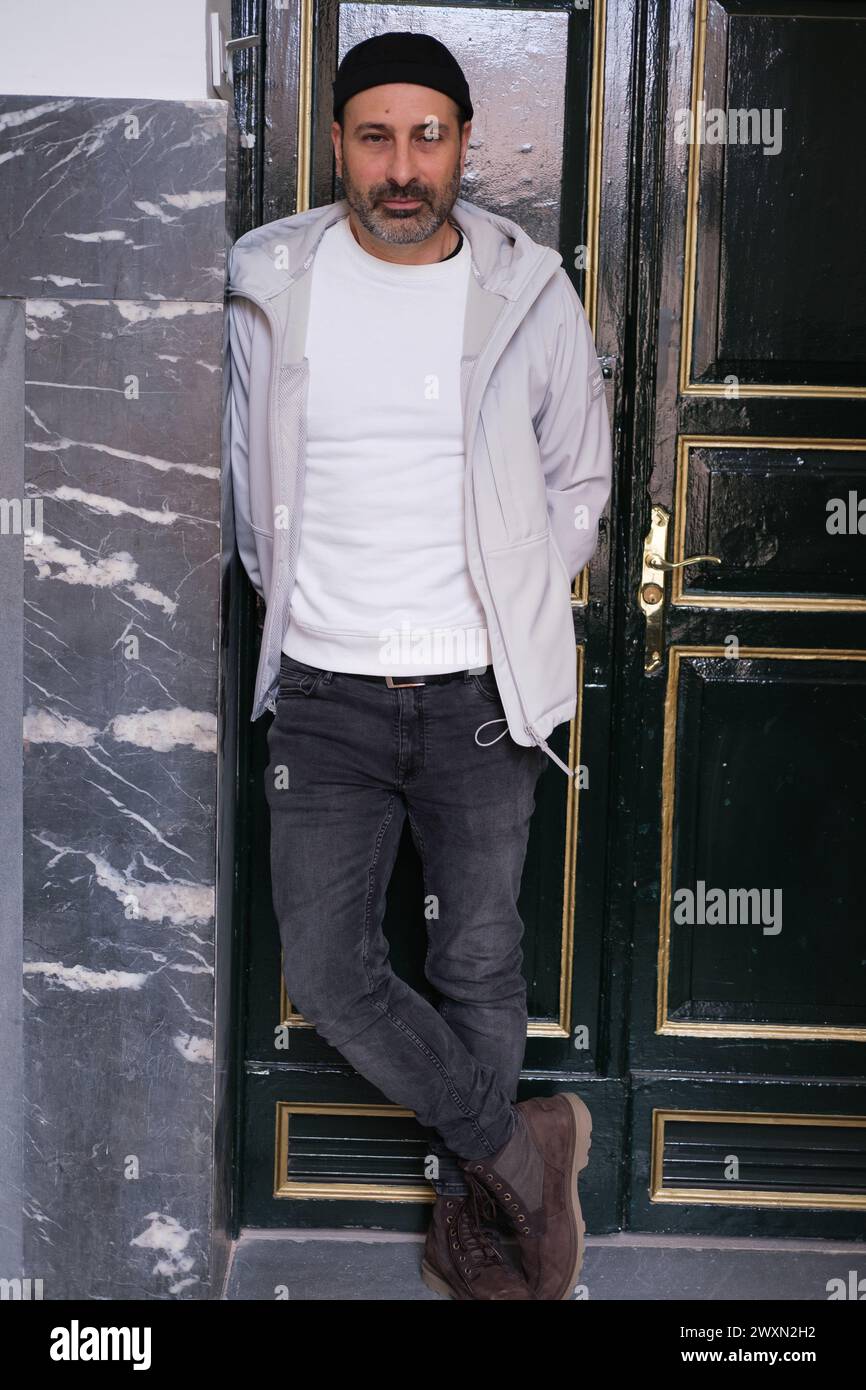 Jose Luis Hernandez Arango poses during the presentation of the ...