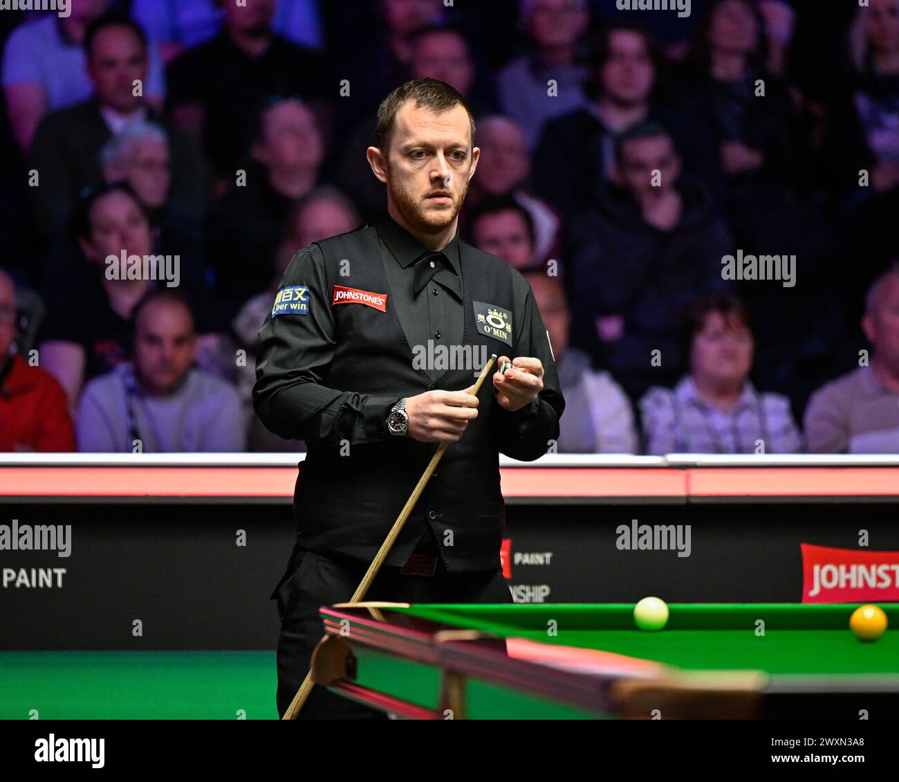 Mark Allen, during the Johnstone’s Paint Tour Championship at ...