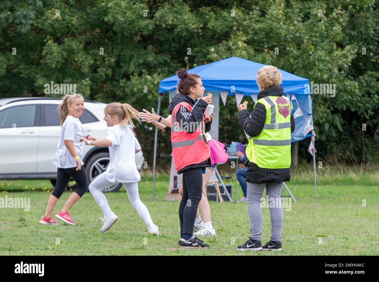 East Anglia Childrens Hospices (EACH) charity fundraiser Bubble Rush ...