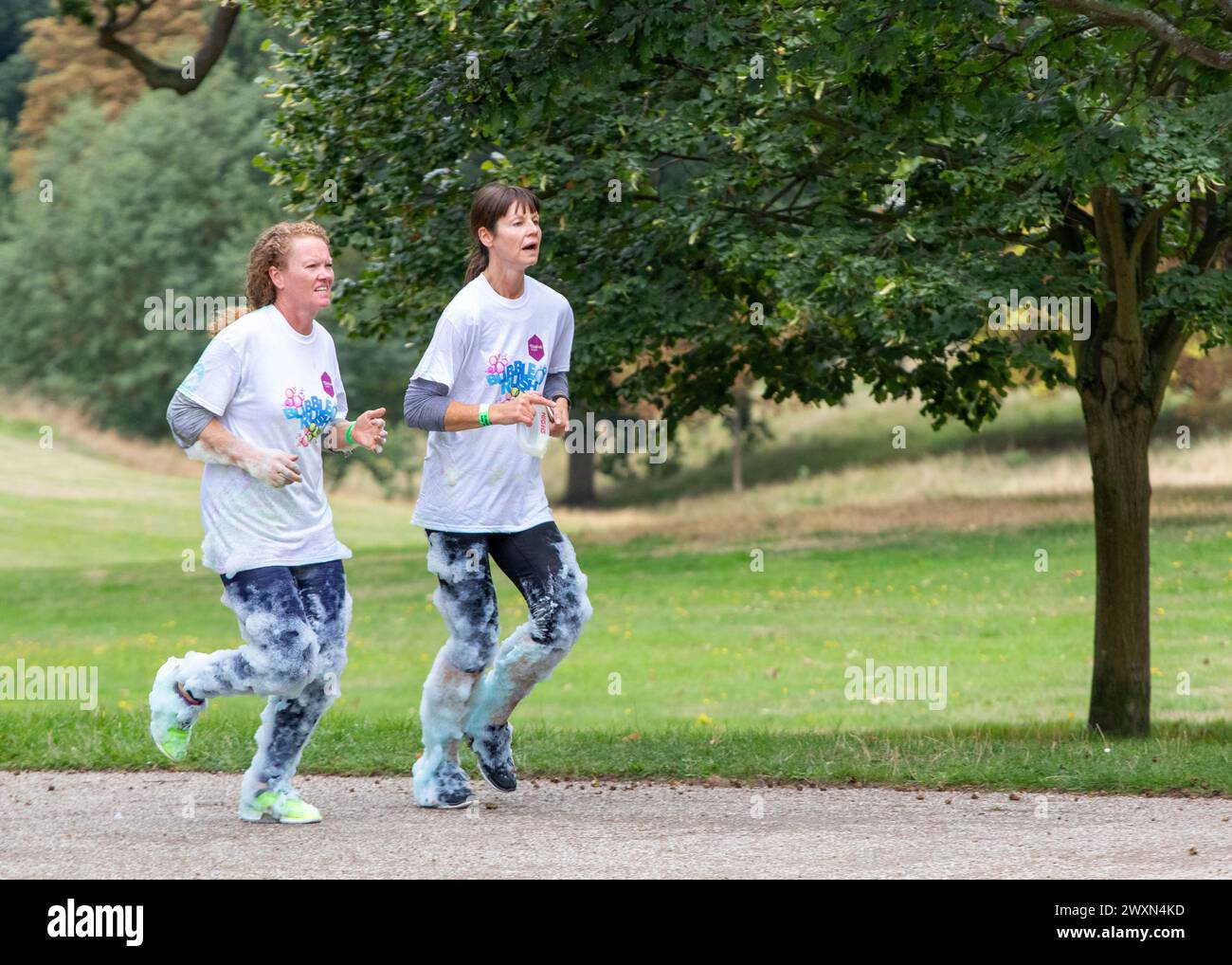 East Anglia Childrens Hospices (EACH) charity fundraiser Bubble Rush ...