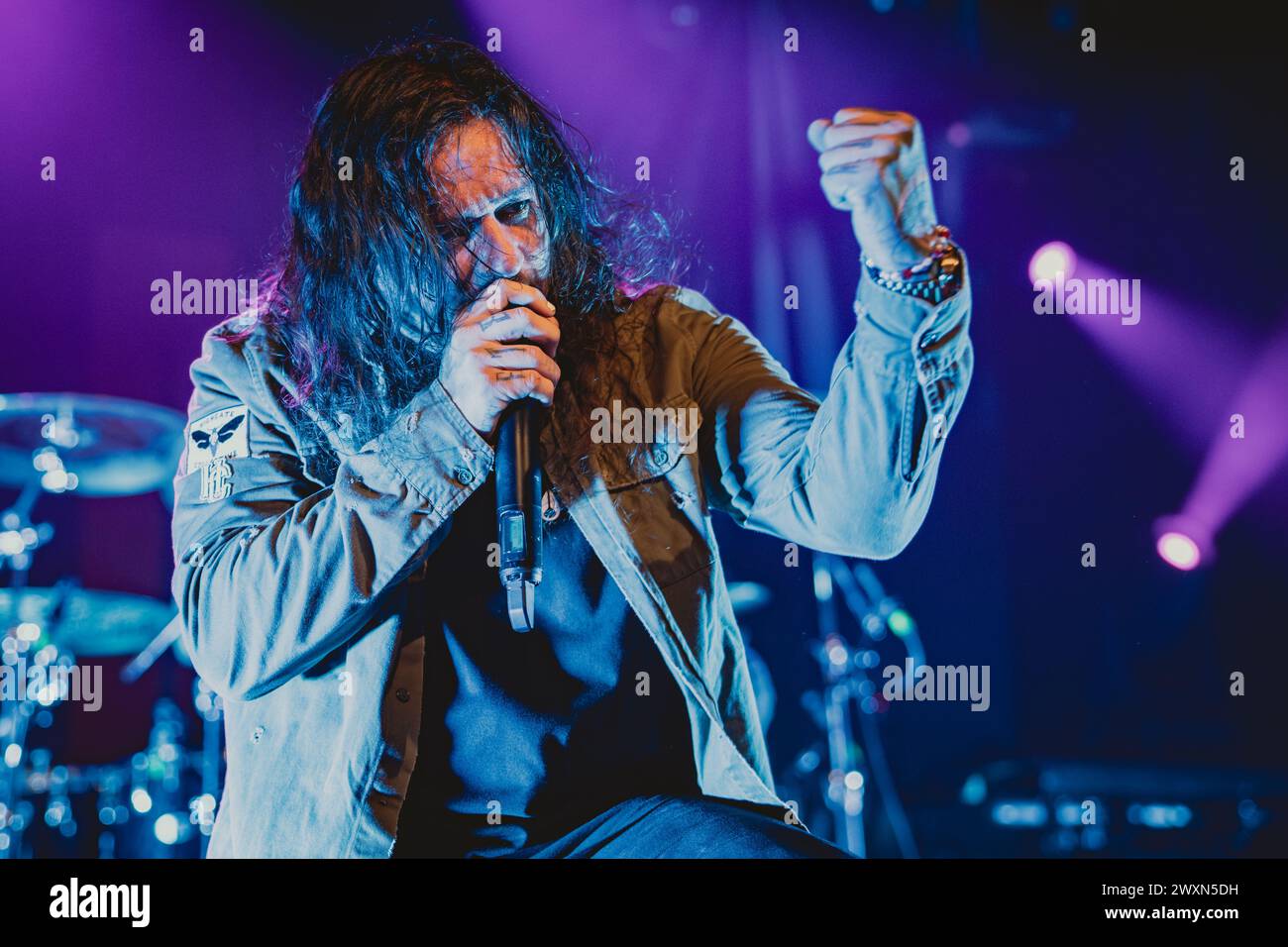 Copenhagen, Denmark. 28th, March 2024. The Australian metalcore band ...