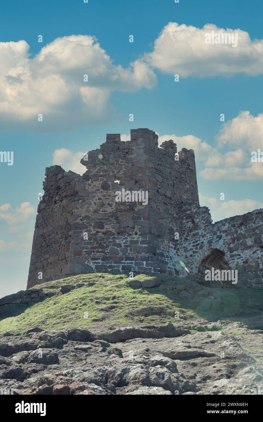 Walls of Castel in Istanbul. Turkey Stock Photo - Alamy