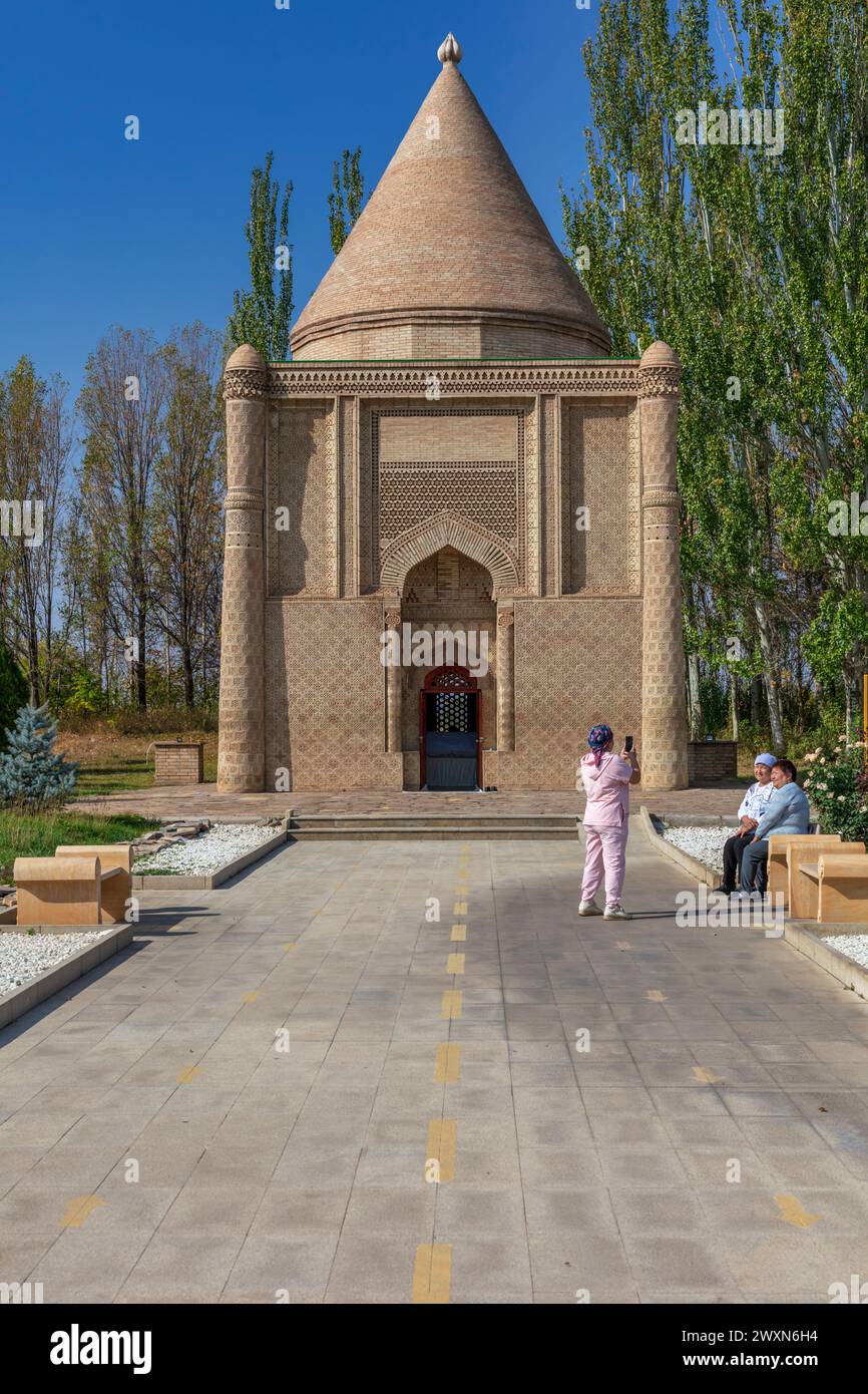 Mausoleum of Aisha Bibi, 11th century, Taraz, Jambyl region, Kazakhstan ...