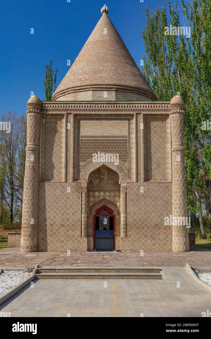 Mausoleum of Aisha Bibi, 11th century, Taraz, Jambyl region, Kazakhstan ...
