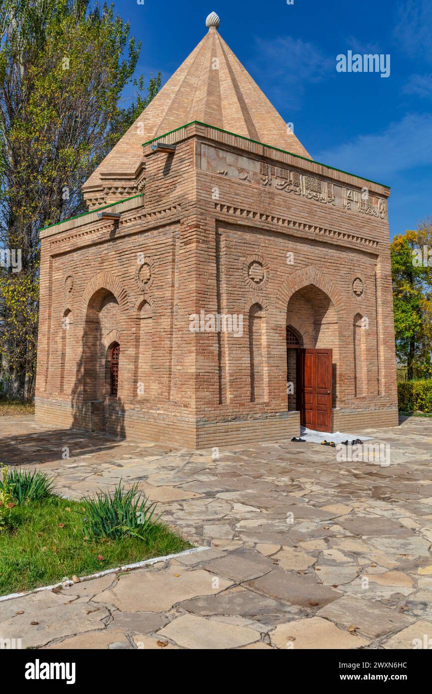 Mausoleum of Babadja-Khatun, 11th century, Taraz, Jambyl region ...