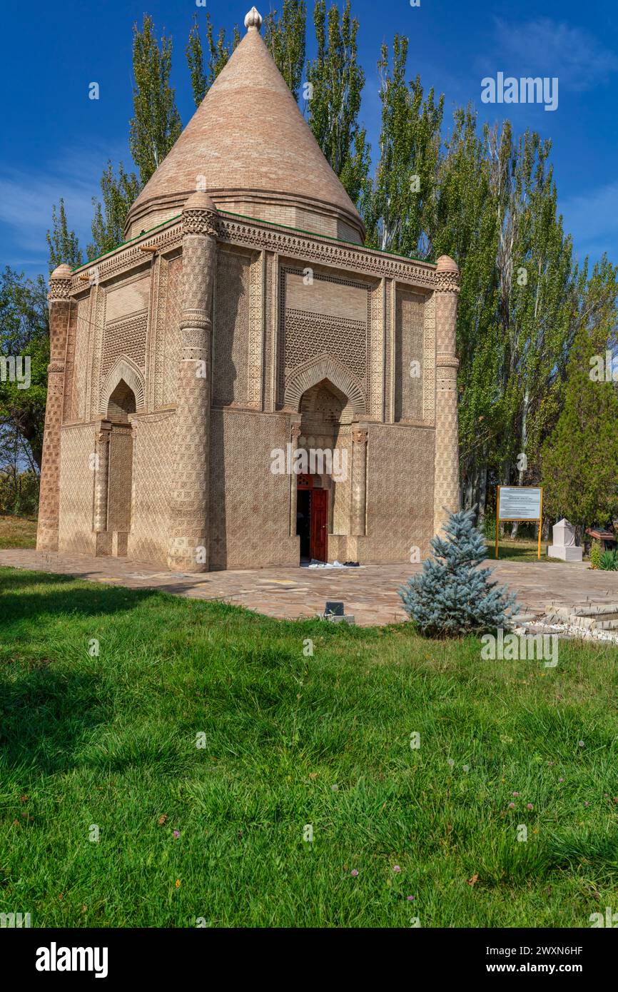 Mausoleum of Aisha Bibi, 11th century, Taraz, Jambyl region, Kazakhstan ...