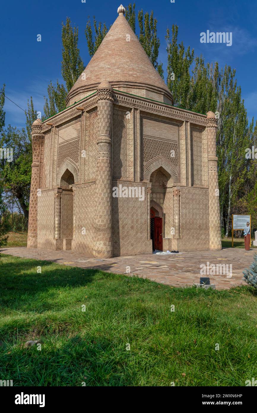 Mausoleum of Aisha Bibi, 11th century, Taraz, Jambyl region, Kazakhstan ...