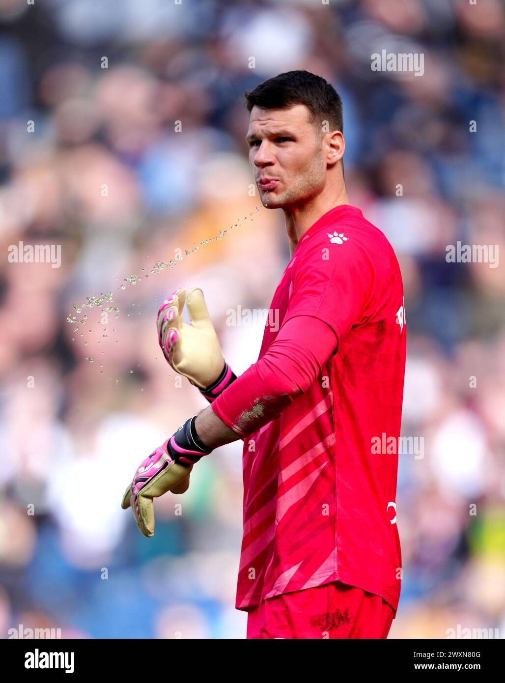 Watford goalkeeper Daniel Bachmann during the Sky Bet Championship ...
