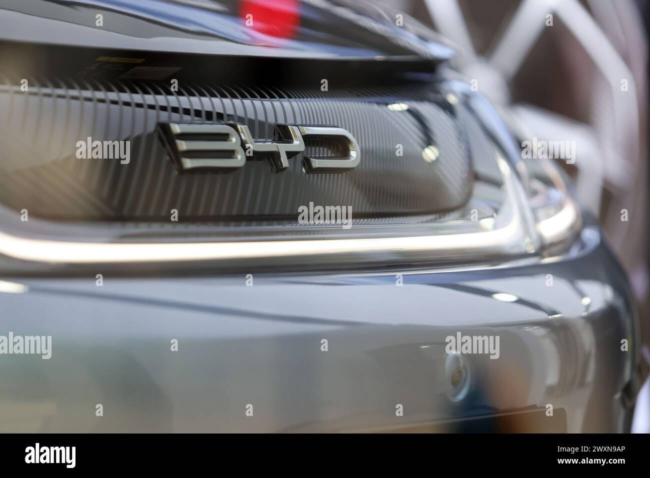 BYD auto showroom in Kowloon bay, Hong kong have been open on November ...