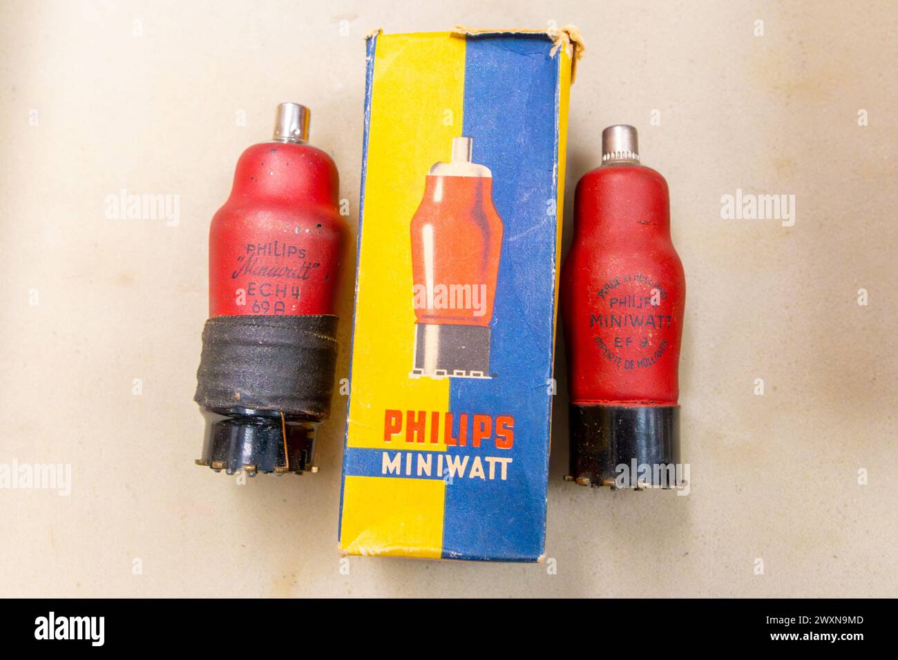 Radio repair store, The Hague, the Netherlands - February 17 2024: old ...