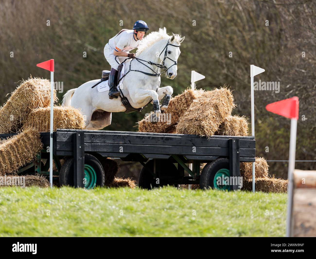 Harry Meade of the United Kingdom with Away Cruising during the CCI4*-S ...