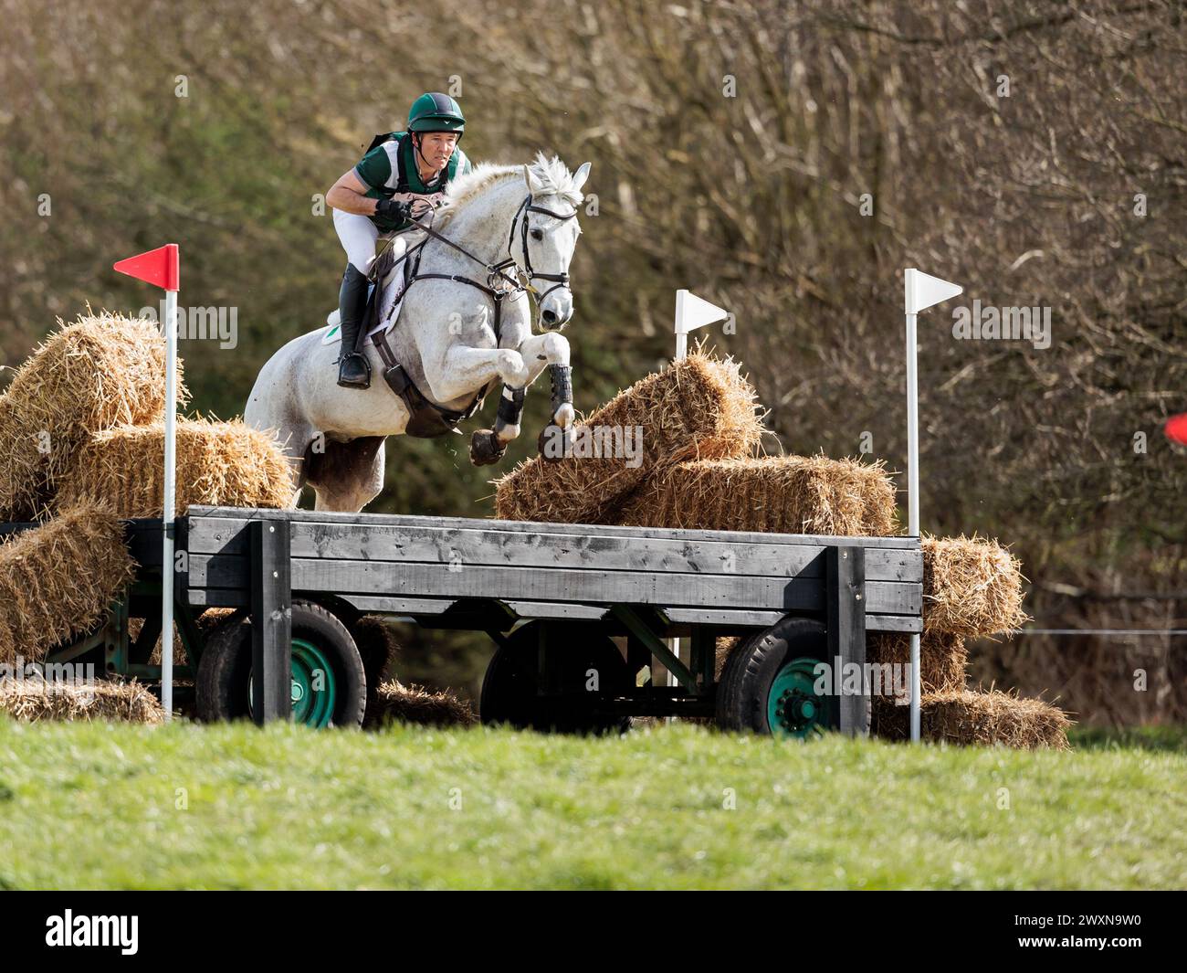 Austin O'Connor of Ireland with Colorado Blue during the CCI4*-S ...