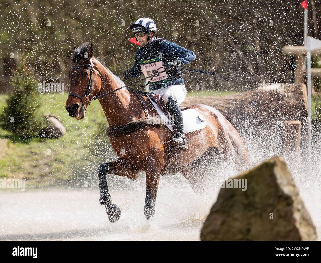 Harry Mutch of the United Kingdom with Hd Bronze during the CCI4*-S ...