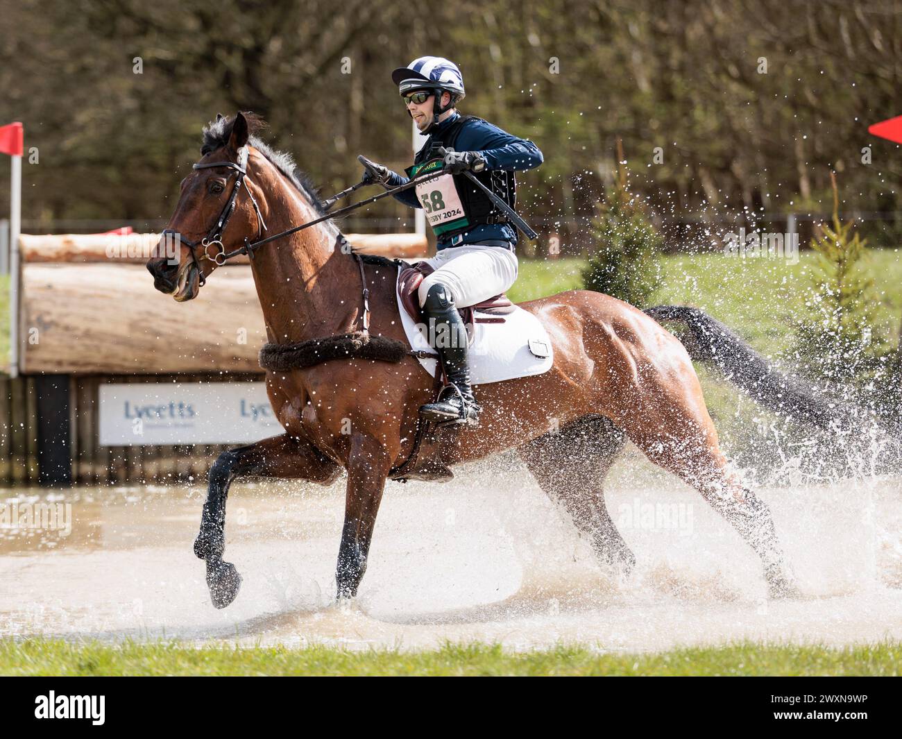 Harry Mutch of the United Kingdom with Hd Bronze during the CCI4*-S ...