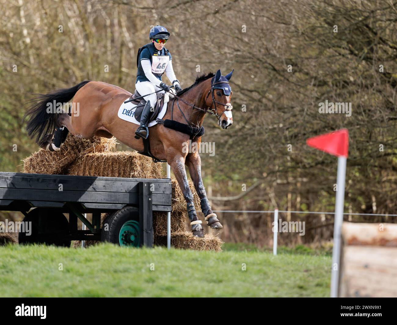 Laura Collett of the United Kingdom with London 52 during the CCI4*-S ...