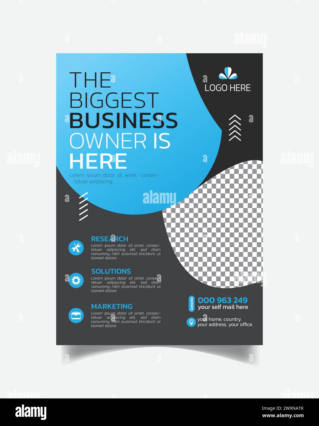 Product launch flyer templates hi-res stock photography and images - Alamy