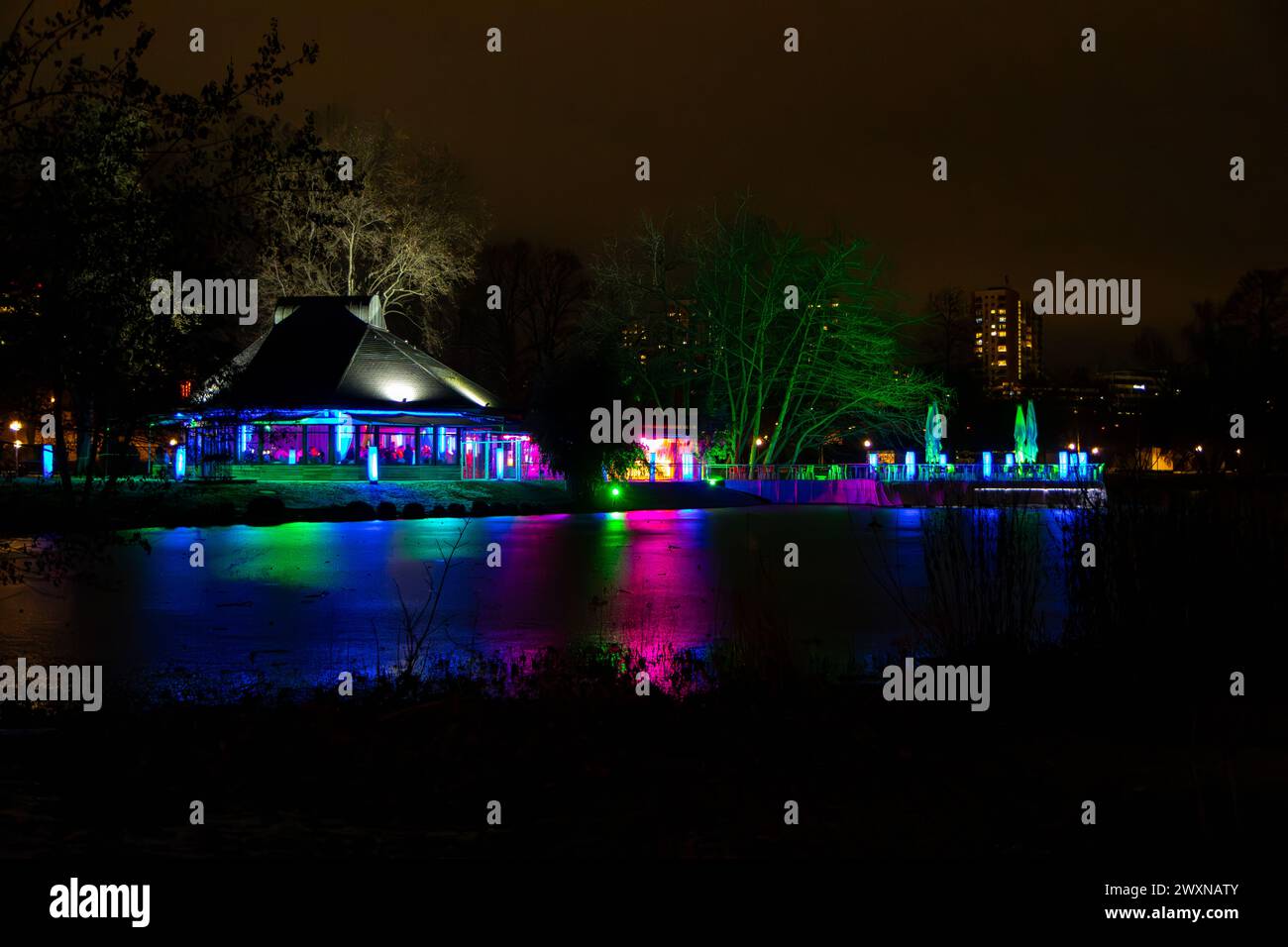 Experience the magic of Stuttgart Castle Gardens at 'Cafe am See NIL ...