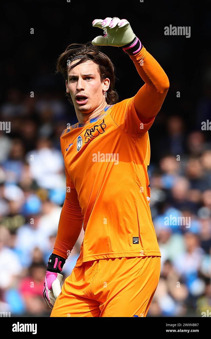Marco Carnesecchi of Atalanta BC during the Serie A football match ...