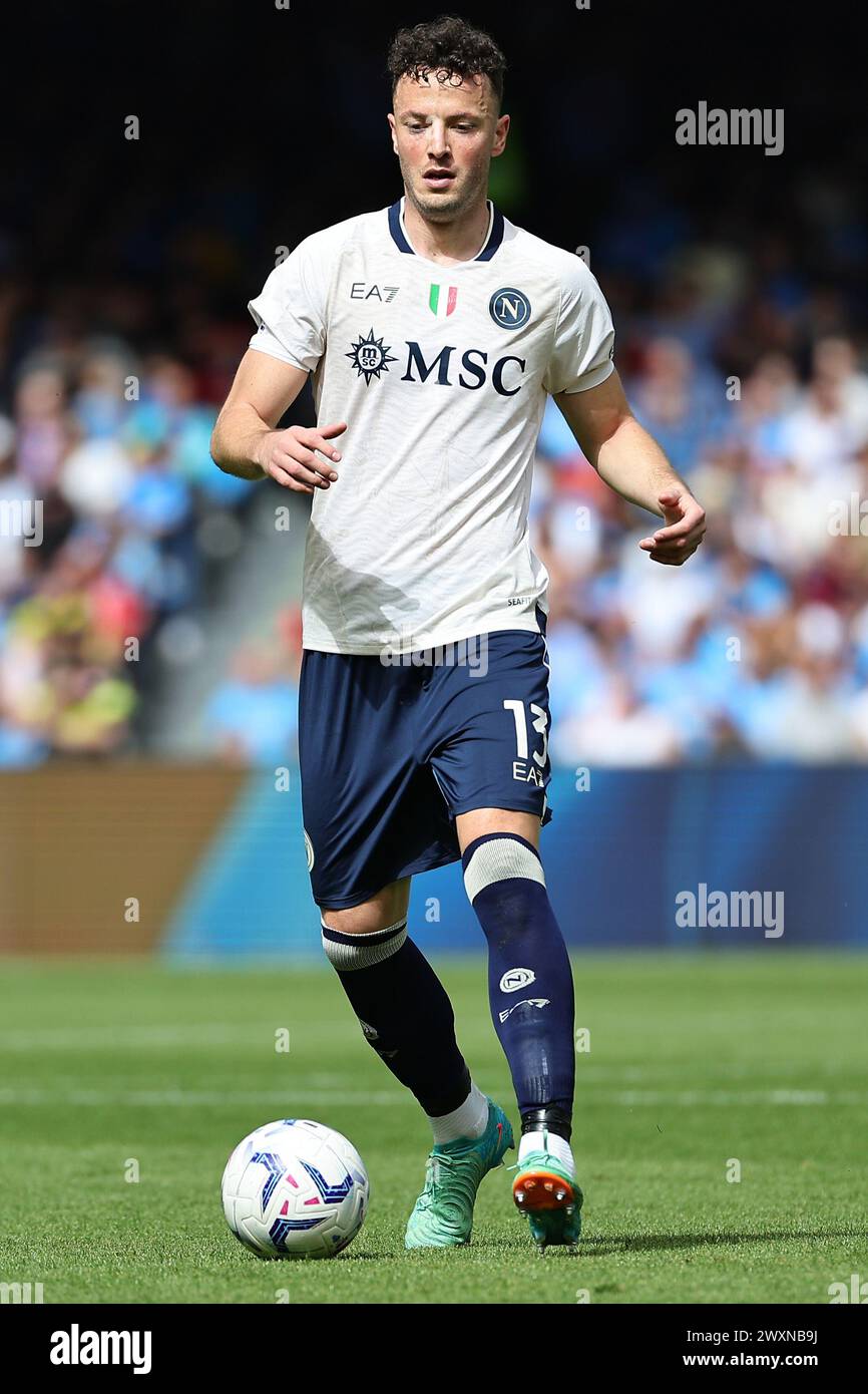 Amir Rrahmani of SSC Napoli during the Serie A football match between ...