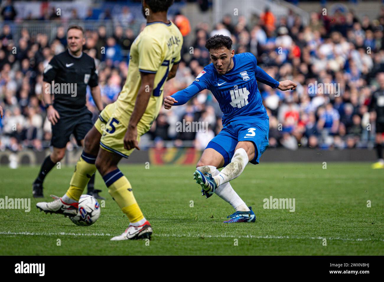 1st April 2024; St Andrews, Birmingham, West Midlands, England; EFL ...