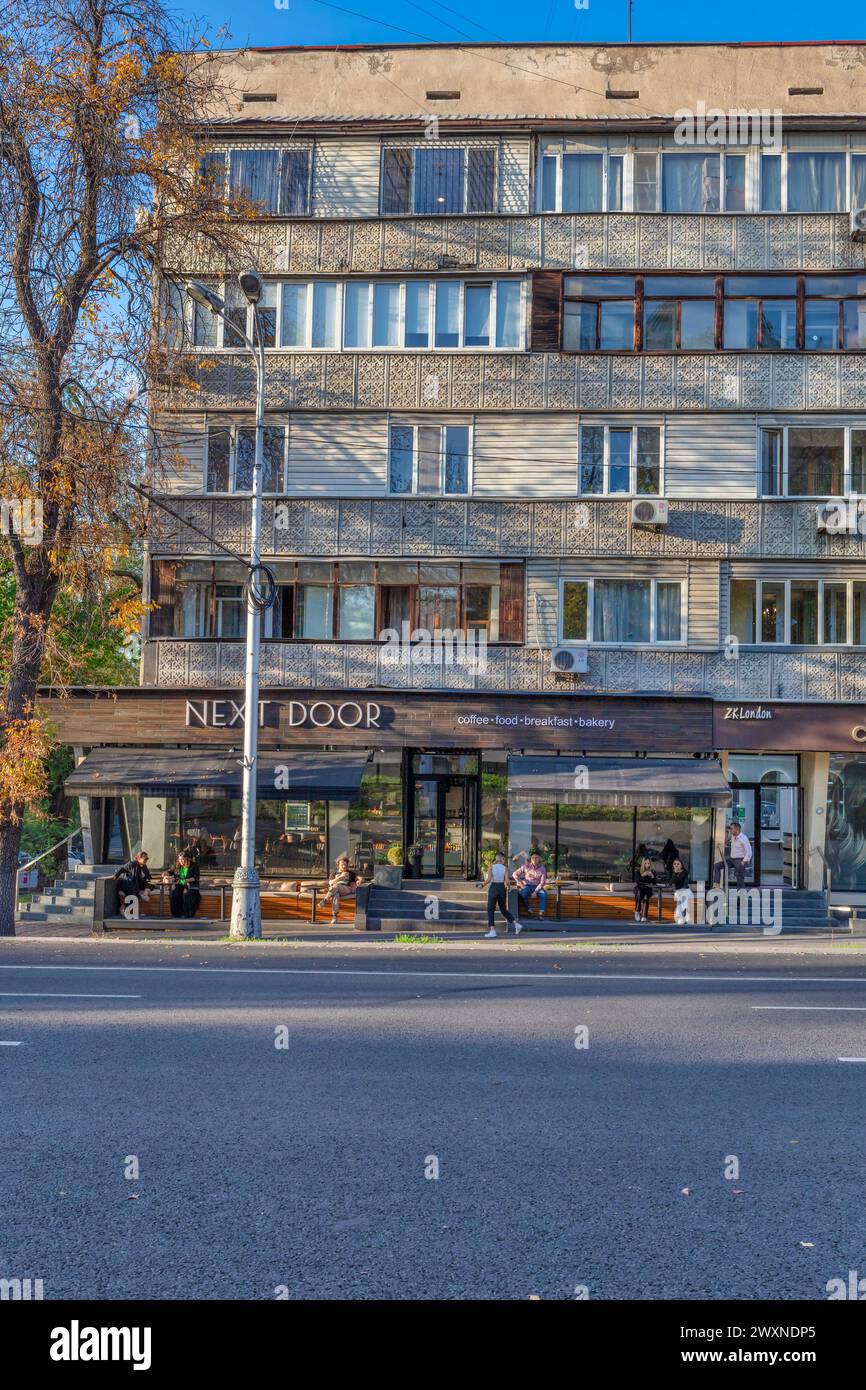 Vintage house, Almaty, Kazakhstan Stock Photo - Alamy