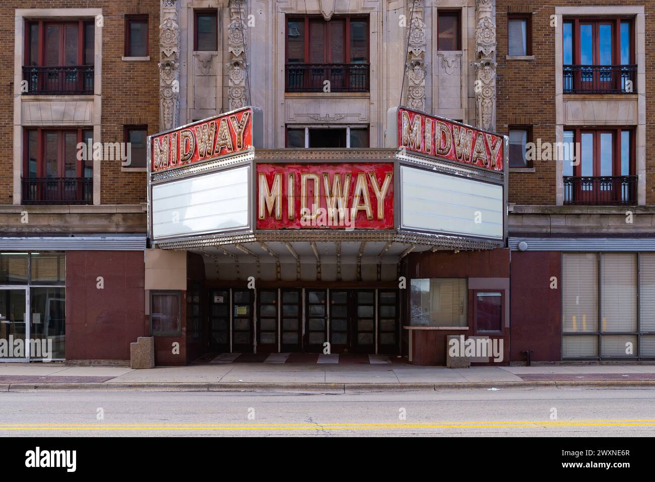 Rockford, Illinois - United States - March 28th, 2024: Exterior of the ...