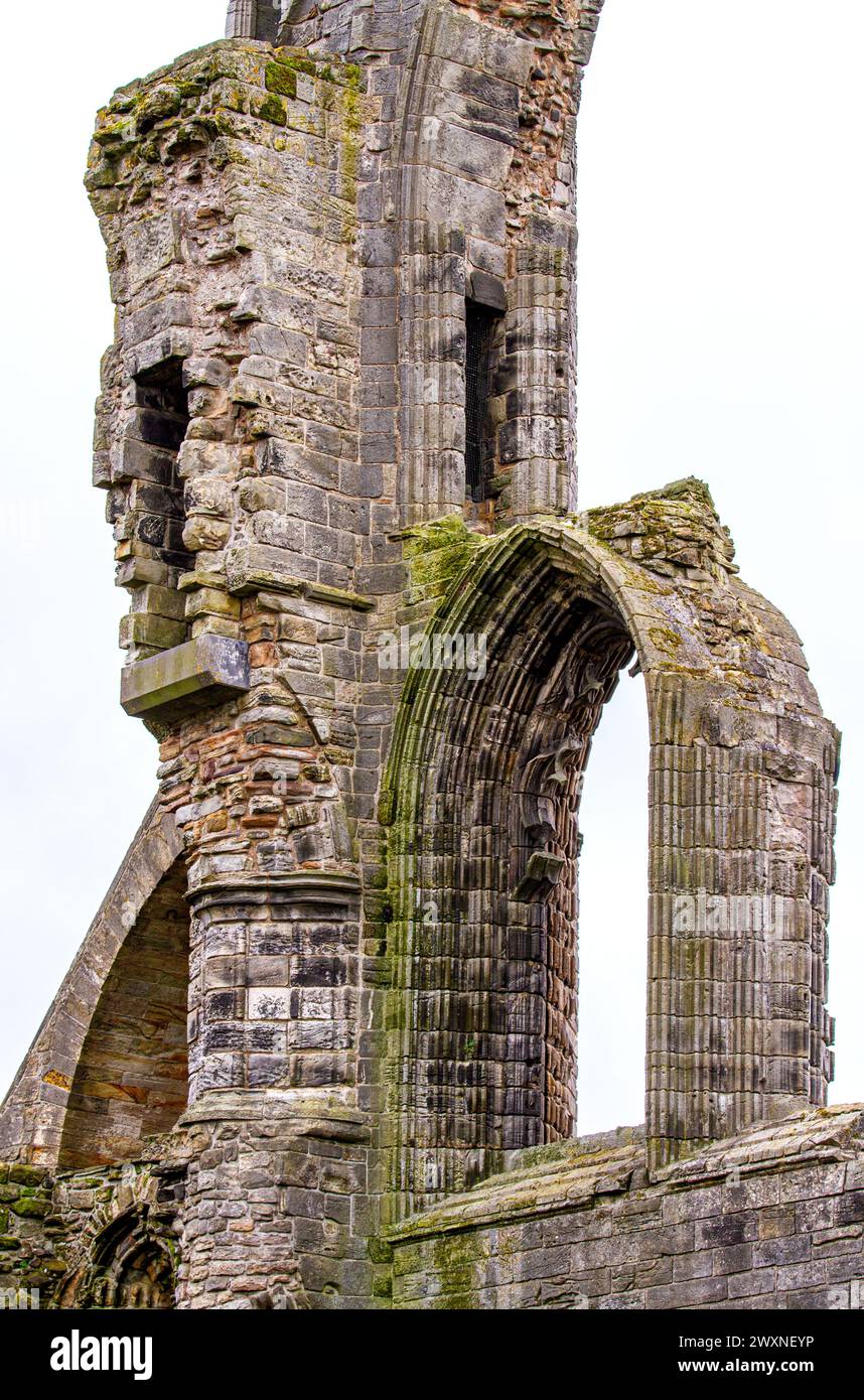 1100s st andrews abbey scotland hi-res stock photography and images - Alamy