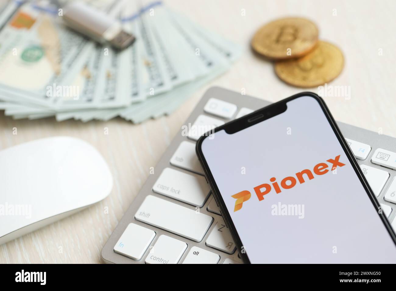 Pionex logo hi-res stock photography and images - Alamy
