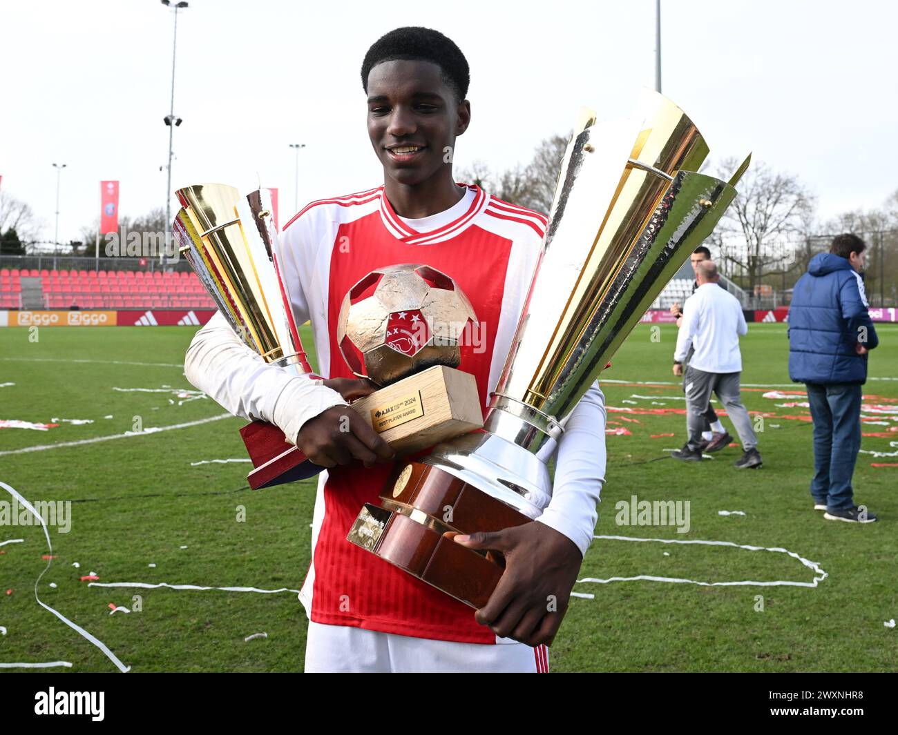AMSTERDAM - Jinairo Johnson of Ajax U17 best player; top scorer and ...