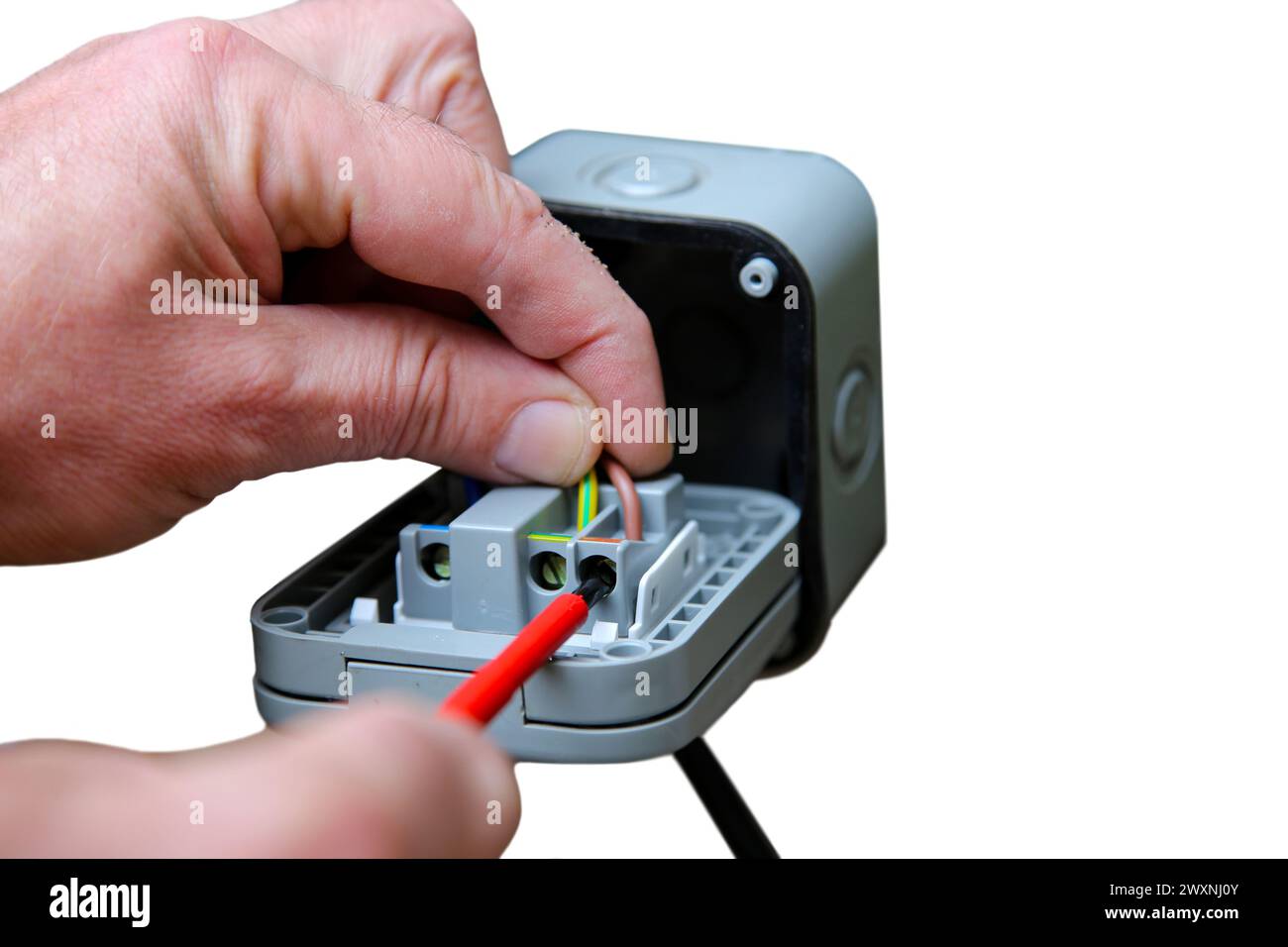 Outdoor electrical socket hi-res stock photography and images - Alamy