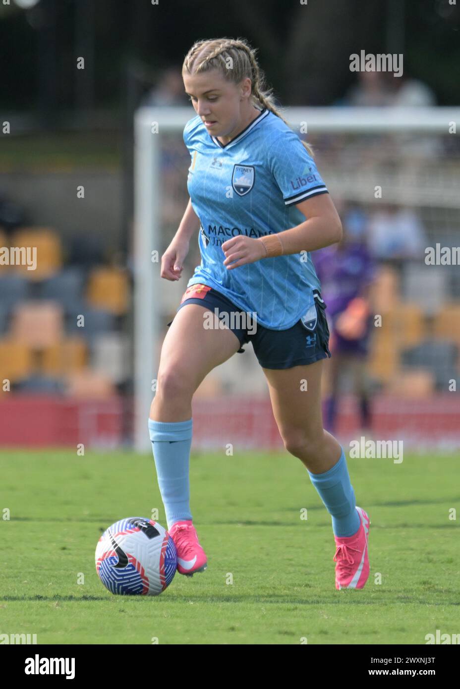 Lilyfield, Australia. 31st Mar, 2024. Caley Tallon-Henniker of Sydney ...