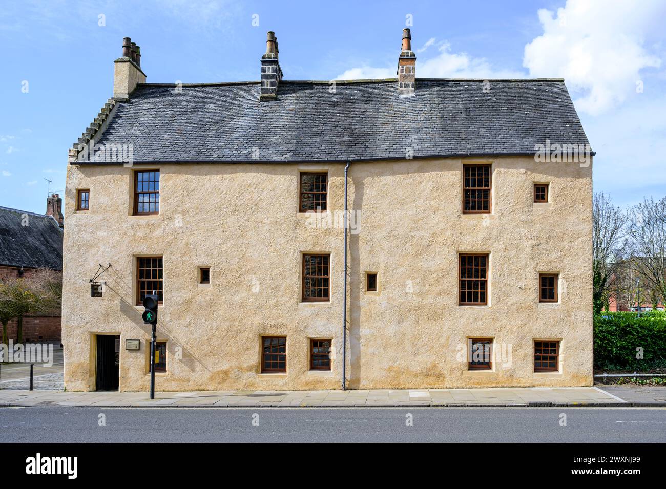 The restored Provand's Lordship, the oldest surviving house in Glasgow ...