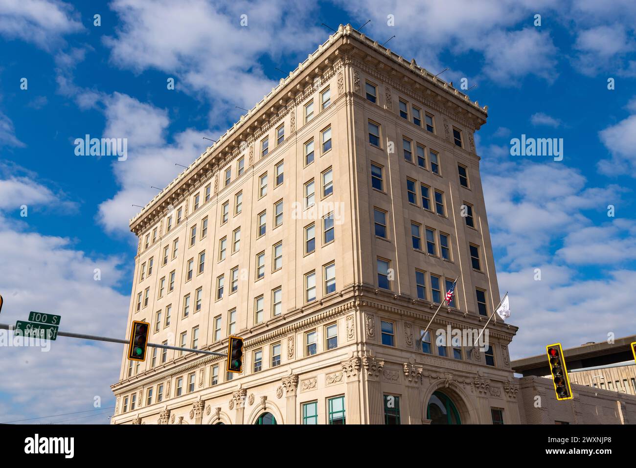 Rockford, Illinois - United States - March 28th, 2024: Exterior of the ...