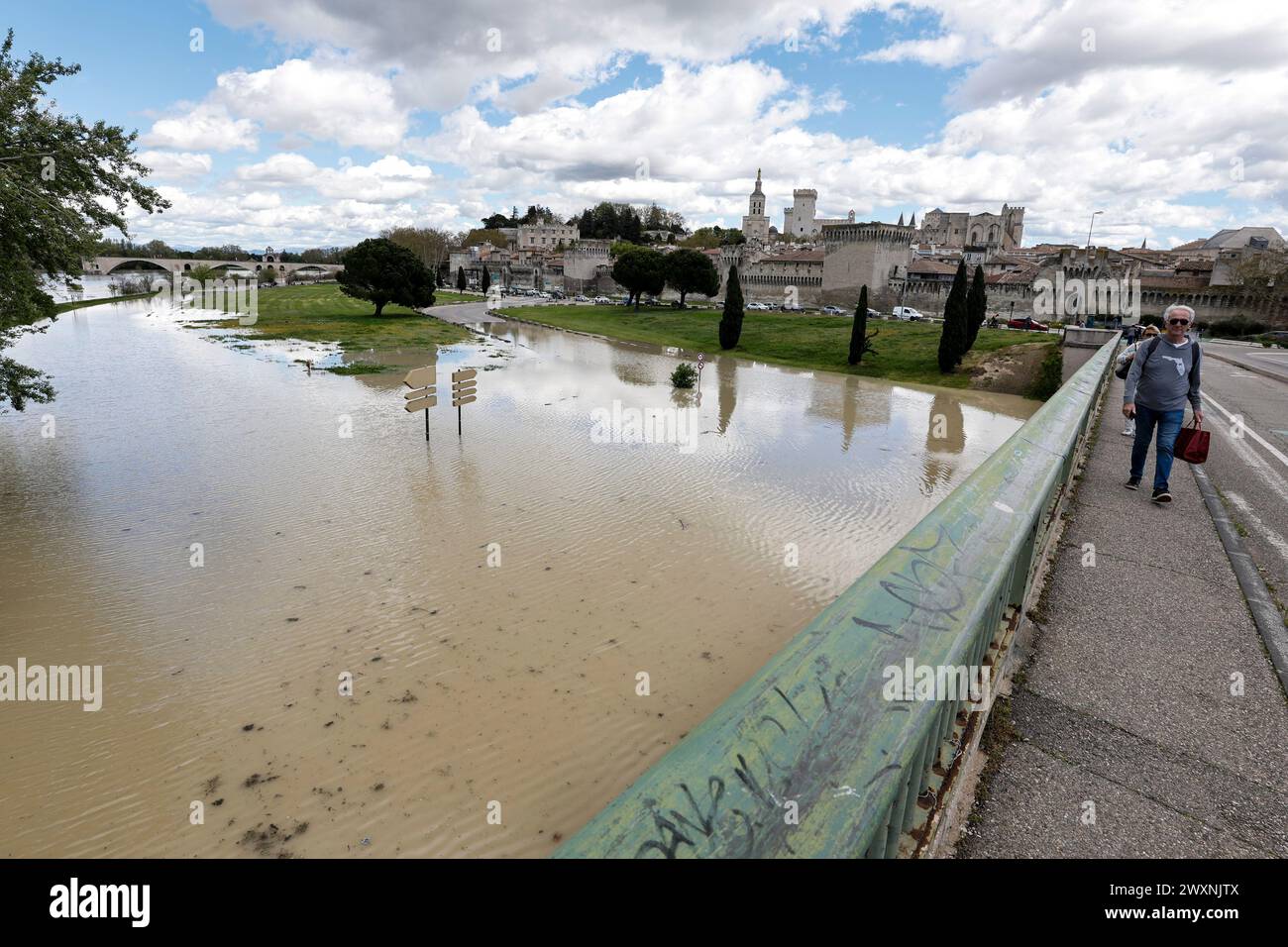 Avignon, France. 01st Apr, 2024. © PHOTOPQR/LE DAUPHINE/Christophe ...