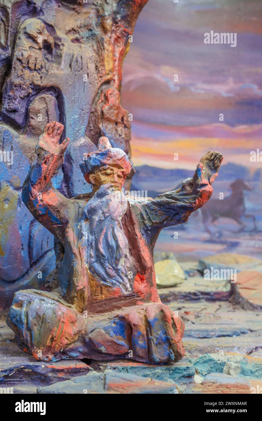 Kyrgyz Manas epic poet, Manas Ordo, historical park and museum of Epic ...