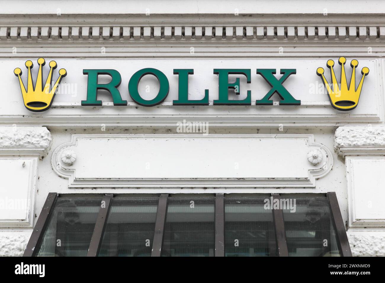 Rolex logo hi-res stock photography and images - Alamy