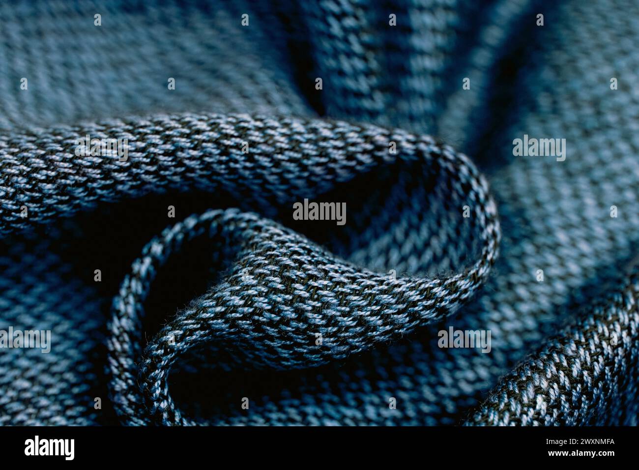 Dark blue fabric hi-res stock photography and images - Alamy