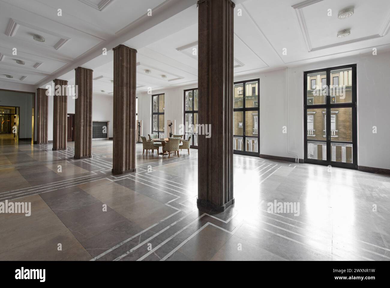 Administrative Center of the Tadeusz Sendzimir Steelworks, Nowa Huta ...