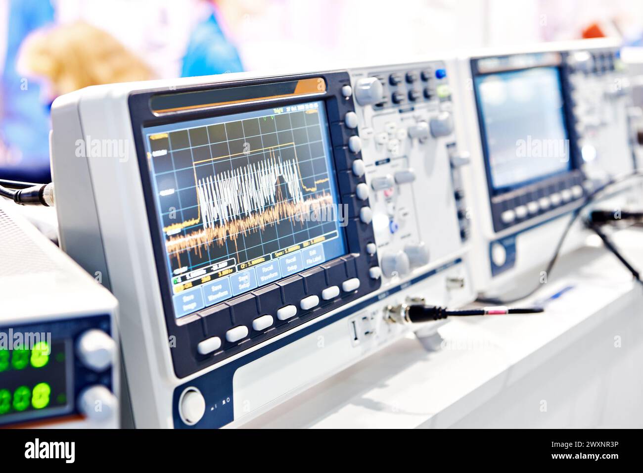 Digital storage oscilloscope in lab Stock Photo - Alamy