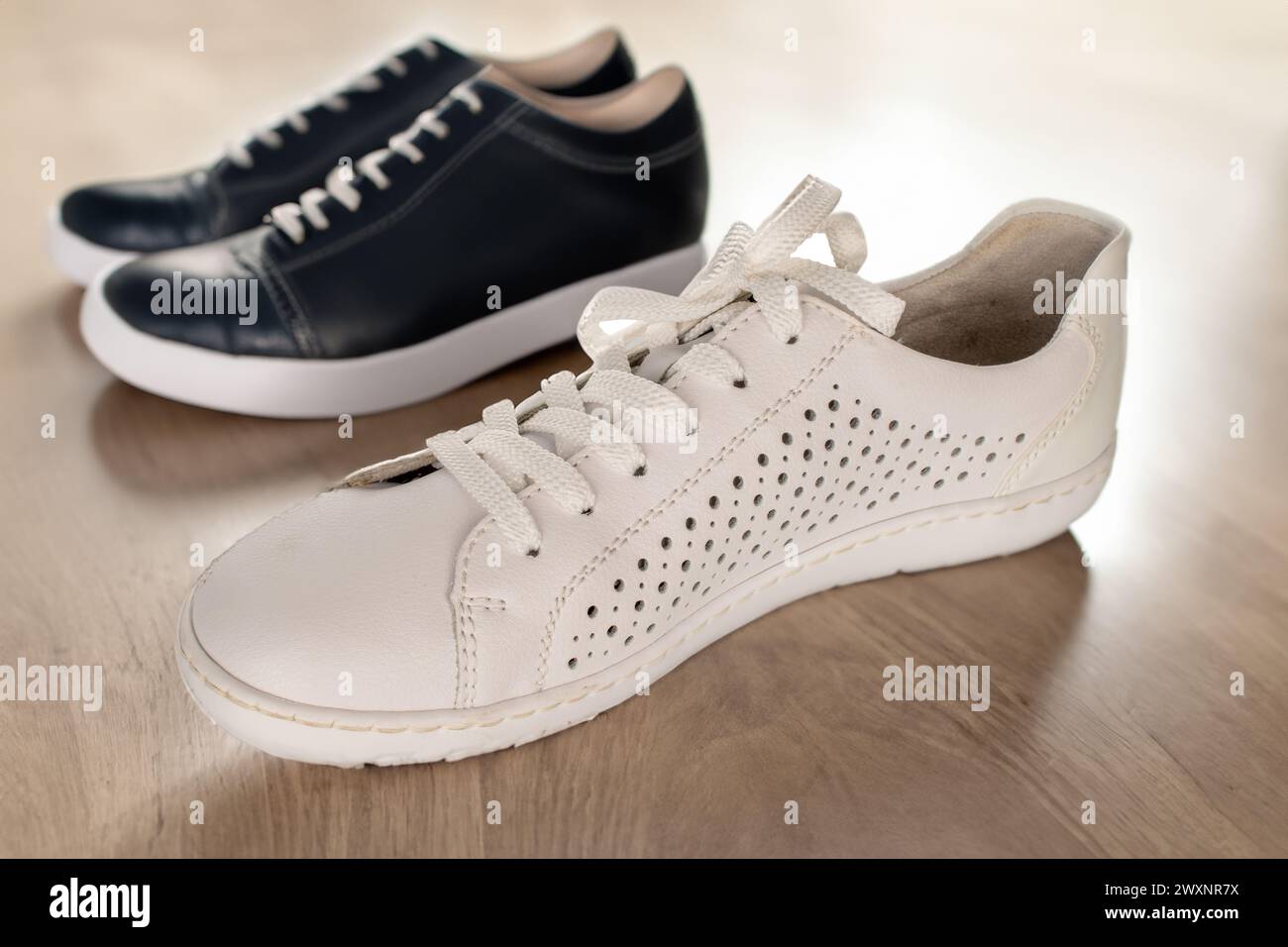 Female sneakers design hi-res stock photography and images - Alamy