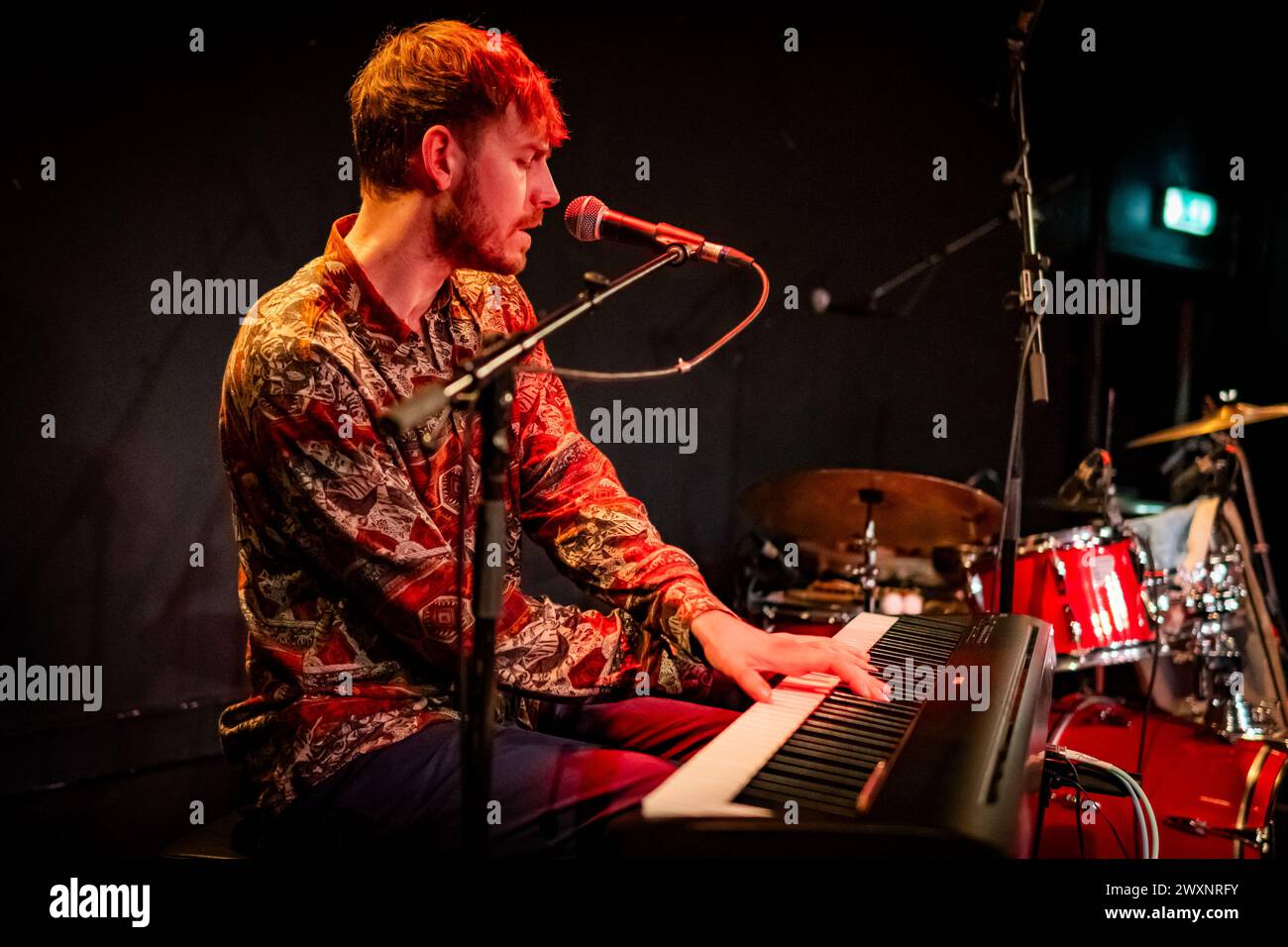 Edinburgh, Scotland. Sat 16 March 2024. Scottish singer-songwriter Finn ...