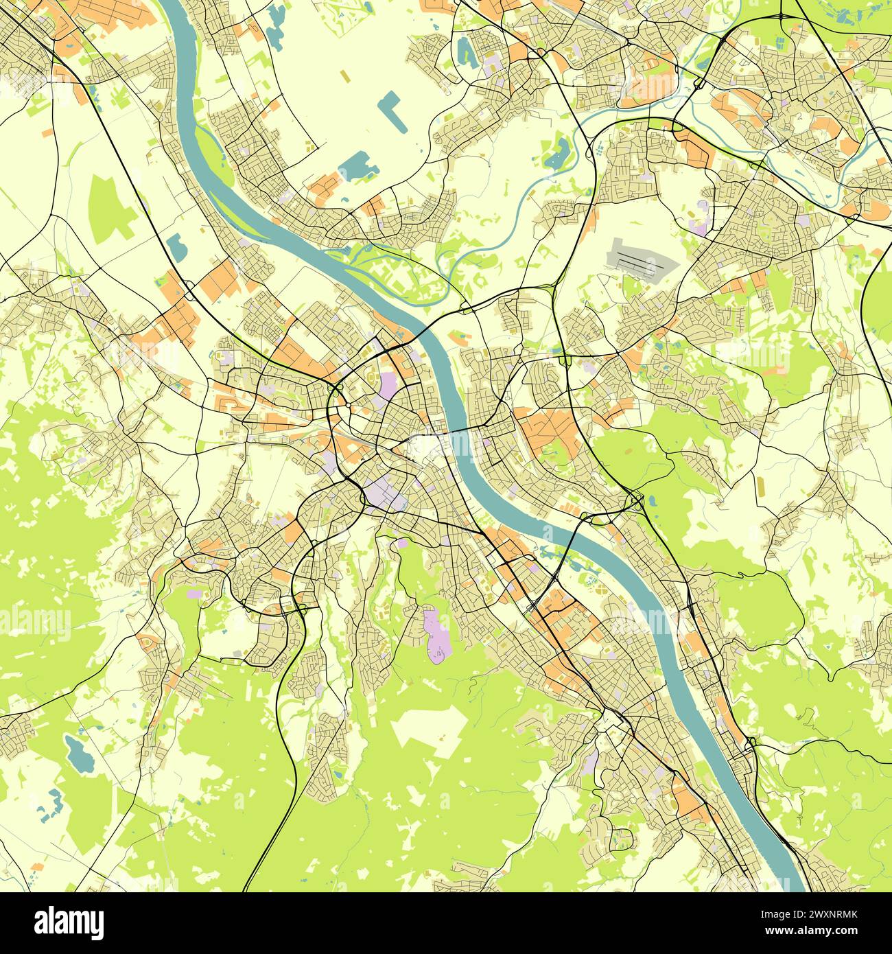 Roadmap germany hi-res stock photography and images - Alamy