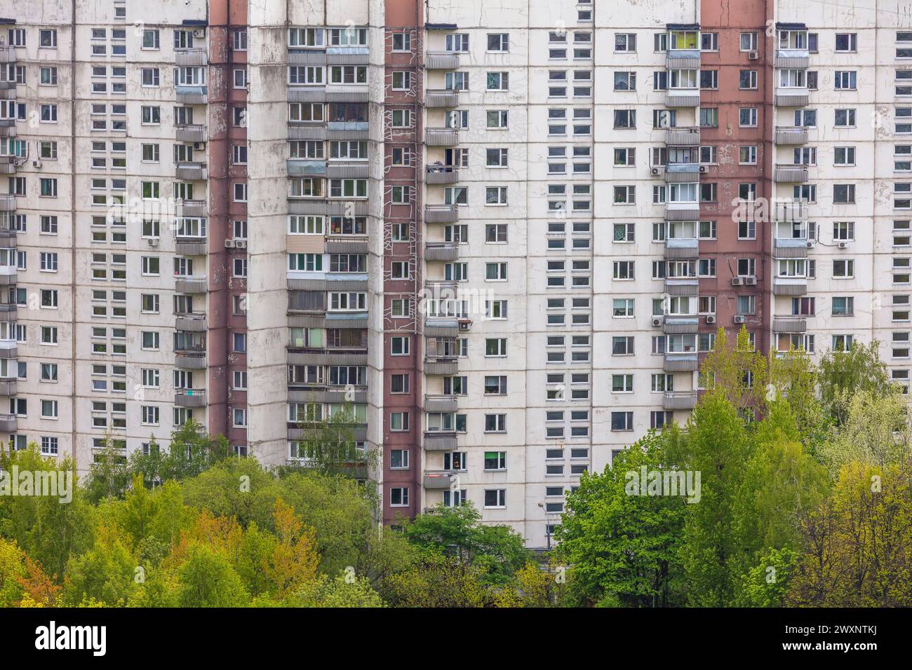 Apartment building, 1980s, Moscow, Russia Stock Photo - Alamy