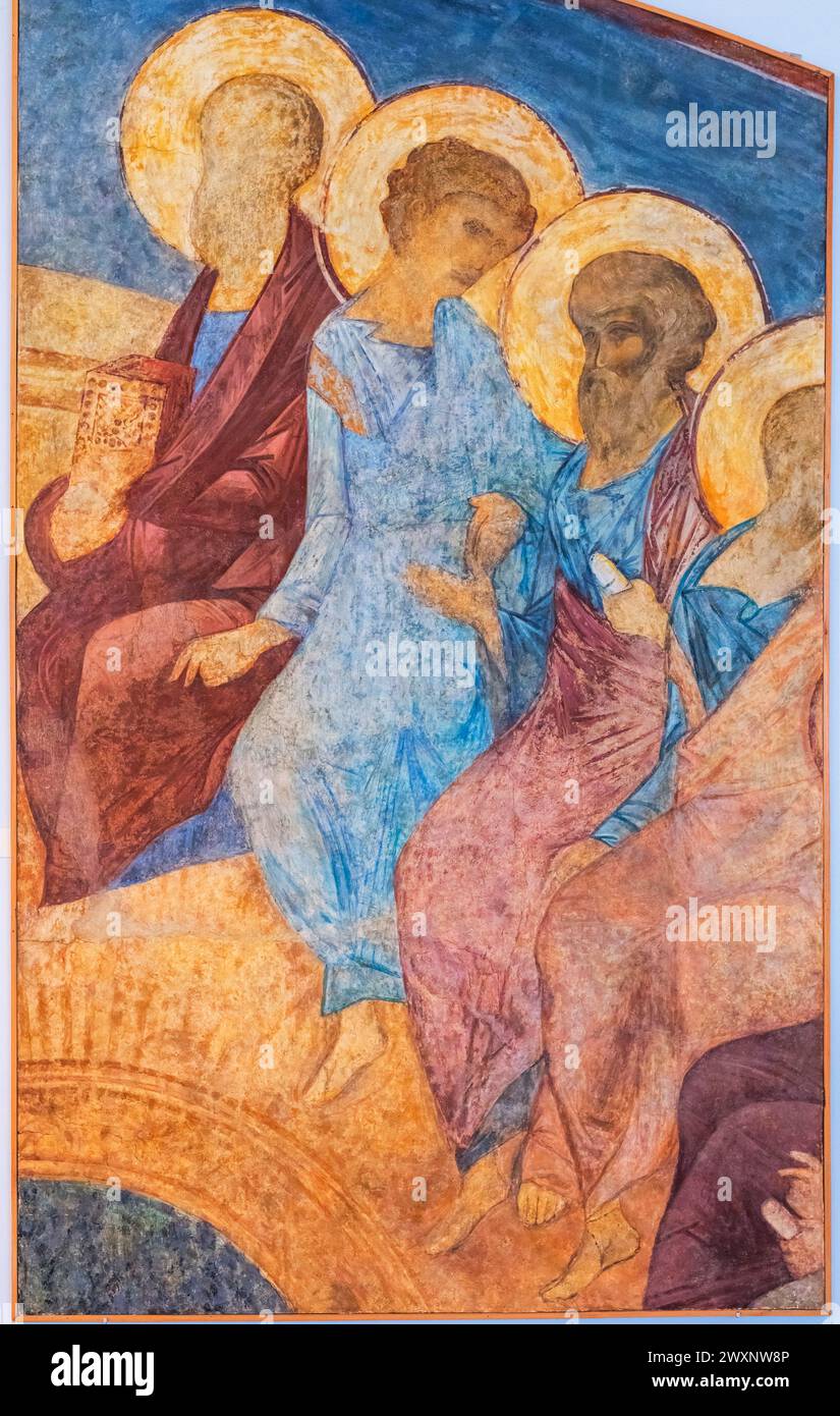 Pentecost icon painting hi-res stock photography and images - Alamy