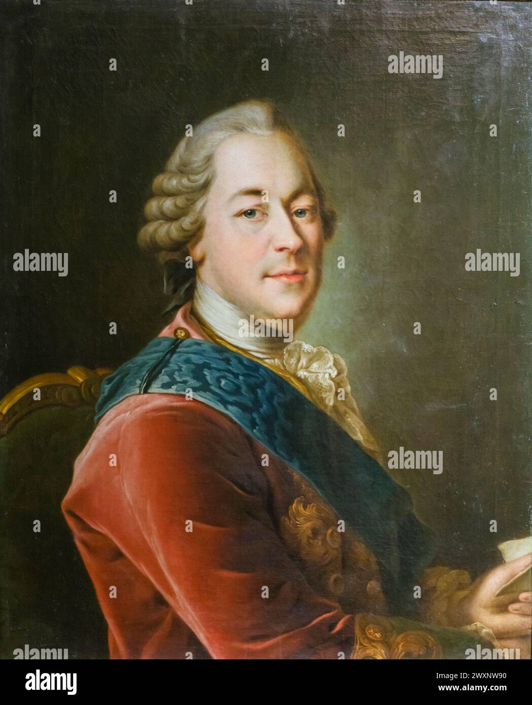 Portrait of count Mikhail Vorontsov, 18th century, museum, Vladimir ...