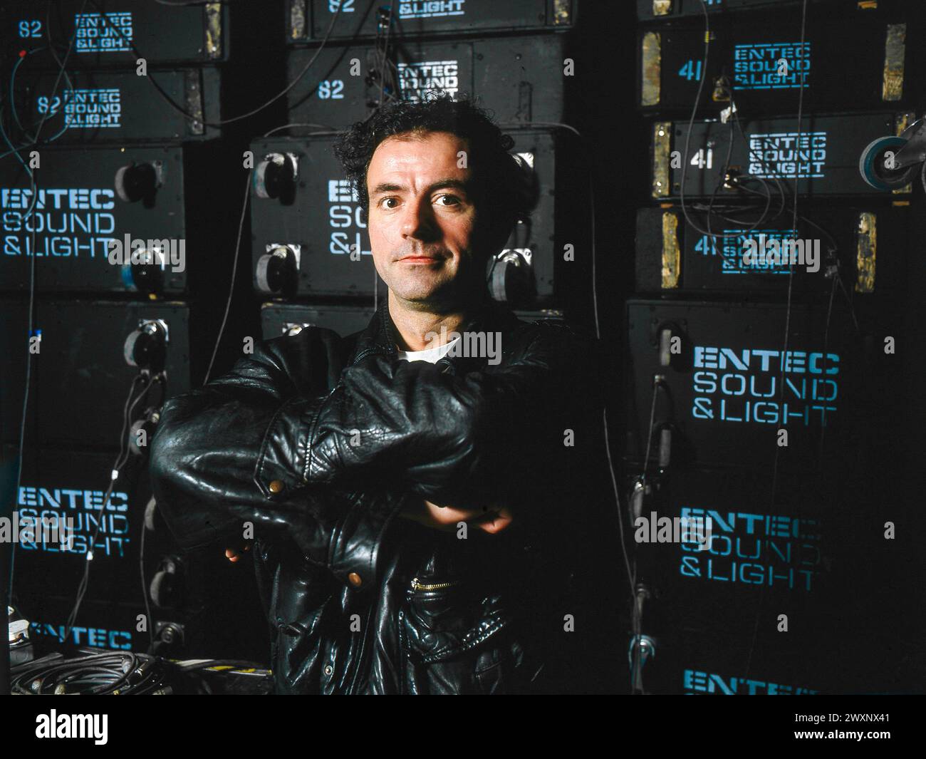 Hugh Cornwell ,the singer of The Stranglers 1984 Stock Photo - Alamy