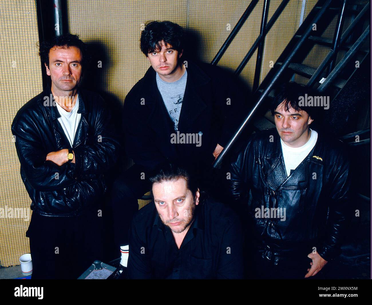 The Stranglers 1984: left Hugh Cornwell Jean-Jacques Burnel,Dave ...