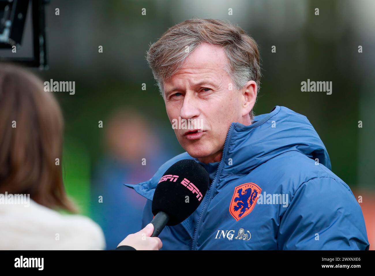 ZEIST, NETHERLANDS - APRIL 1: coach Andries Jonker of The Netherlands ...